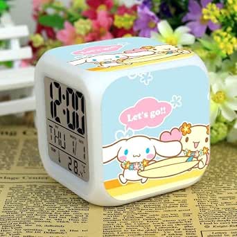 Amazon.co.jp: Cinnamoroll Digital Multifunction Alarm Clock for Kids ...