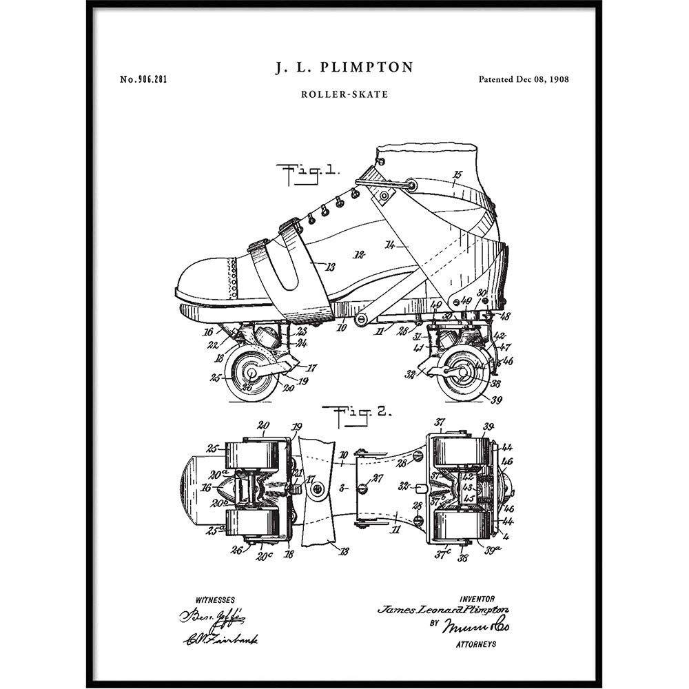 Roller Derby Skate Drawing