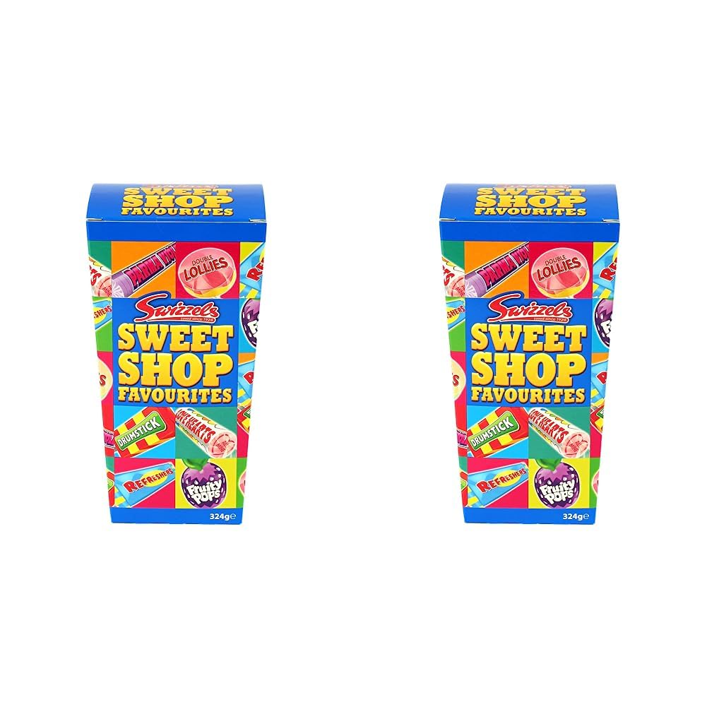 Swizzels Sweet Shop Favourites Gift Box 324g (Pack of 2) : Amazon.co.uk ...