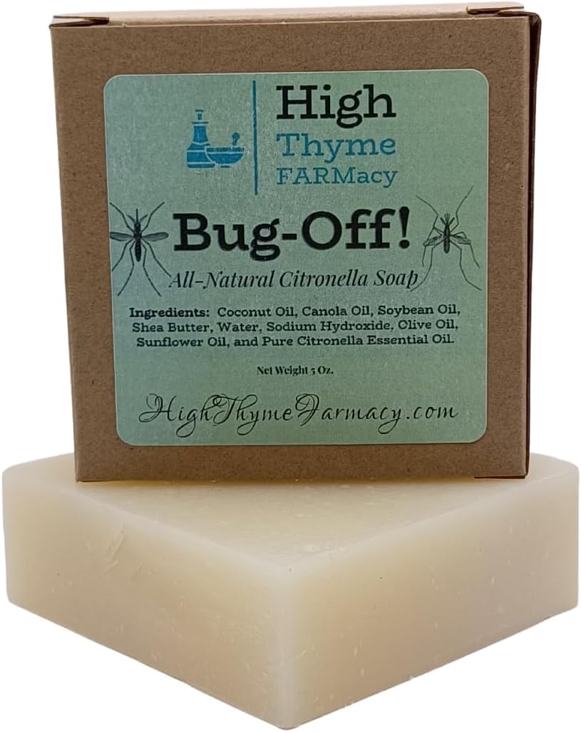Amazon.com: Skin Armour Anti-Mosquito Soap Bar - Natural DEET-Free Soap ...