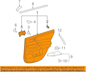 Genuine Toyota 67640-0E090-E0 Door Trim Board, Body - Amazon Canada