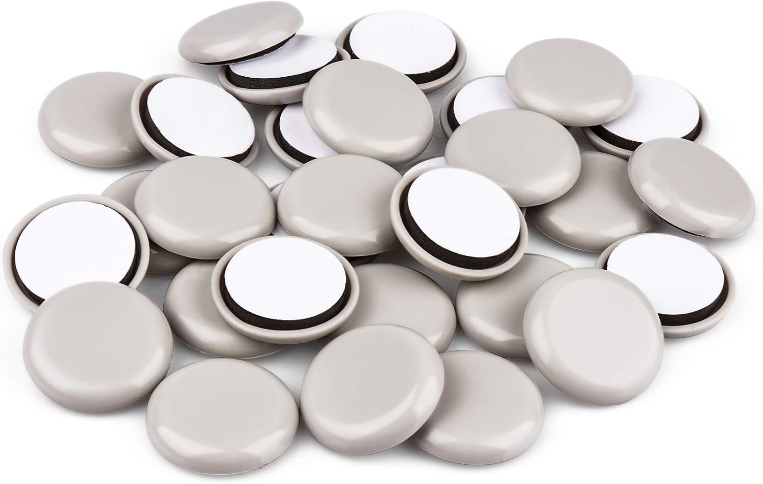 Amazon.com: 24 PCS Self-Stick Furniture Sliders,1-1/2 Inch Furniture ...