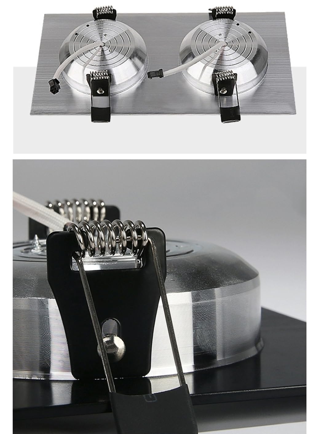Spring Mounting Light Fixture Repair Parts Lighting: Modern