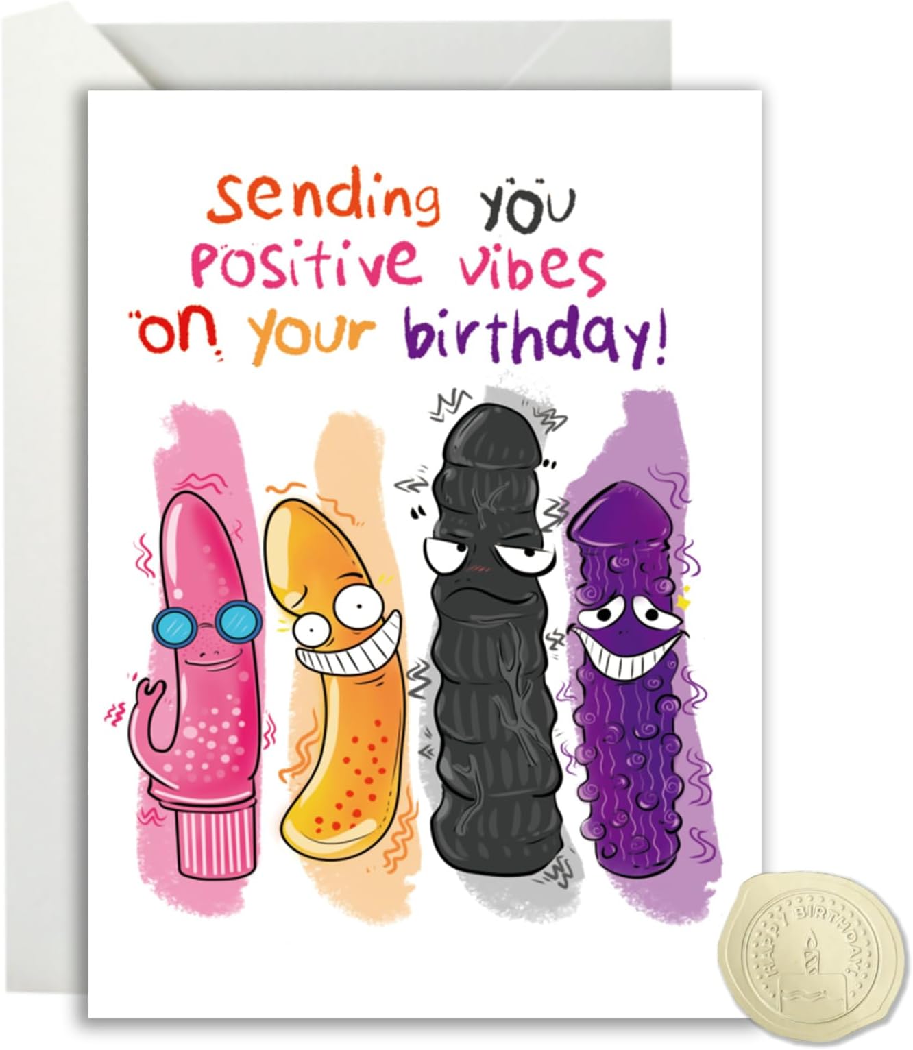 Amazon.com : Lumoaster Funny Birthday Card For Women, Funny Rude ...