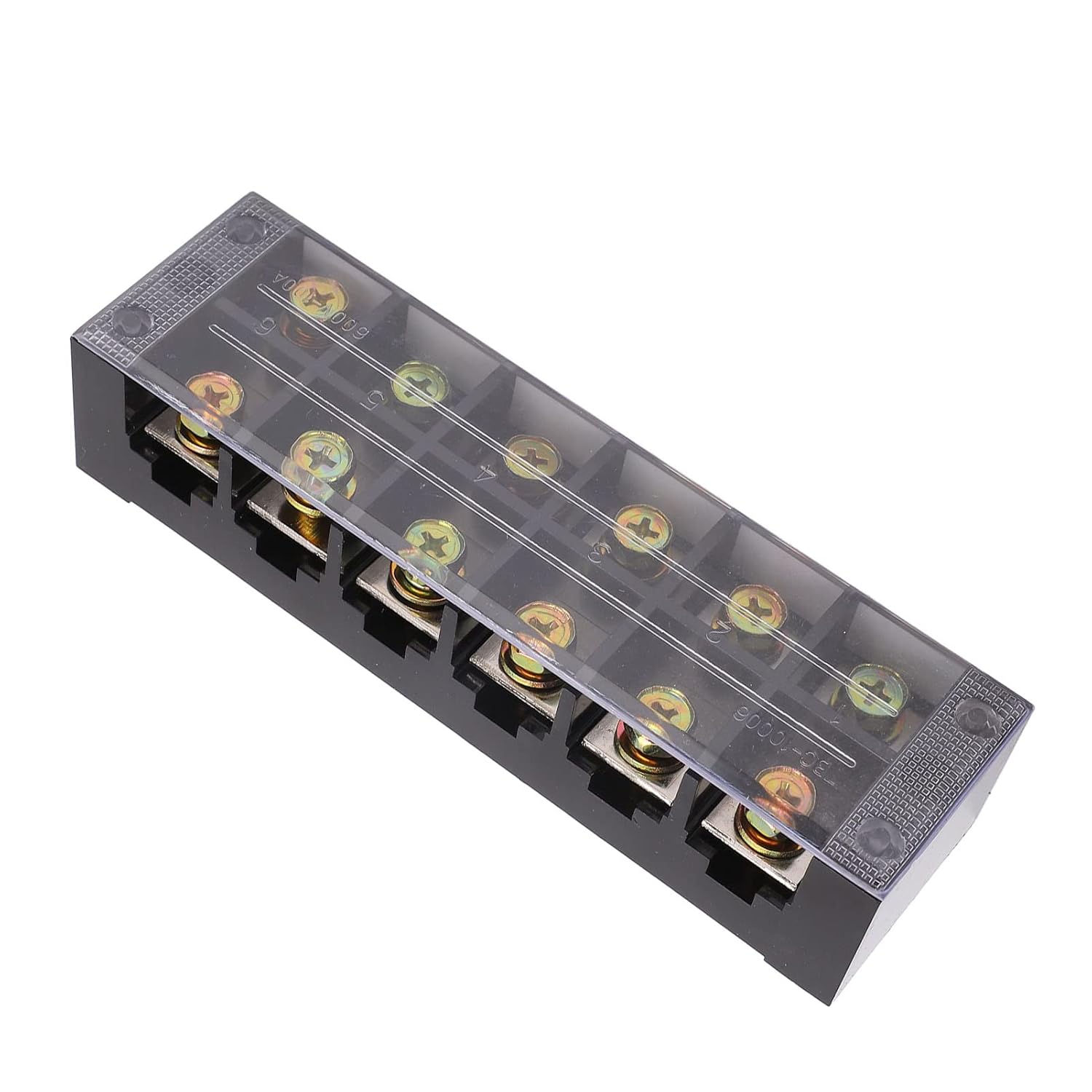 Terminal Block, 100A Corrosion Resistant Terminal Block (6 Positions ...