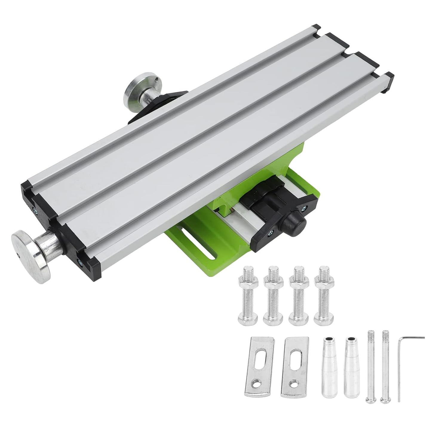 Bench Drill Slide Table, Cross Mini Aluminum Alloy Compound Drilling ...