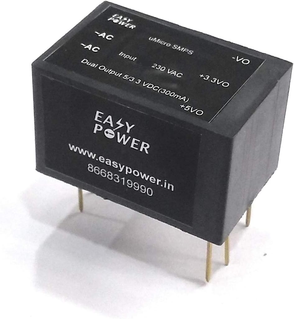 Amazon.in: Buy Easy Power AC-DC Dual Output 230V Mains to 5V-3.3V Step ...