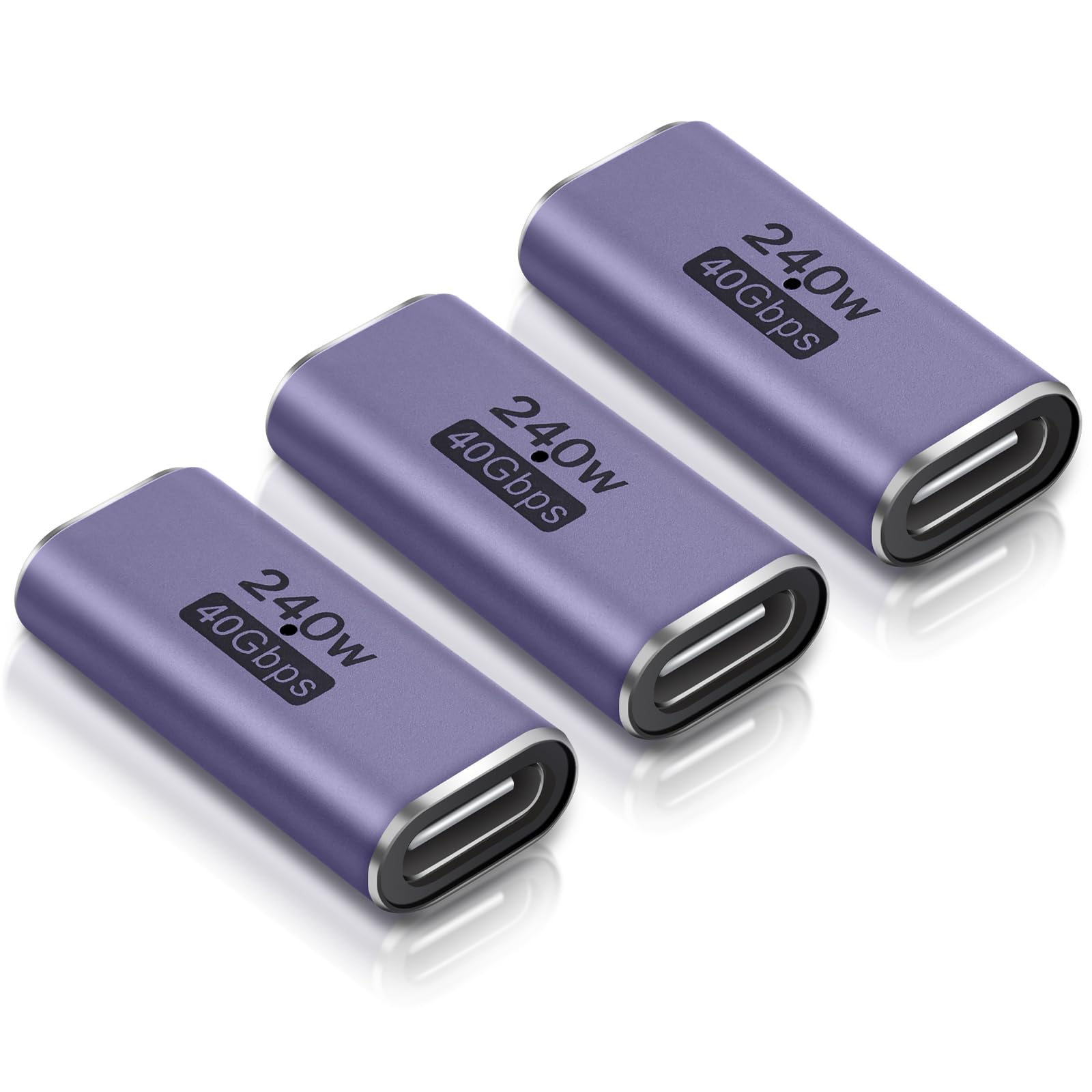 Amazon.com: ELUTENG 3 Pack USB C Coupler 240W USB C to USB C Connector ...