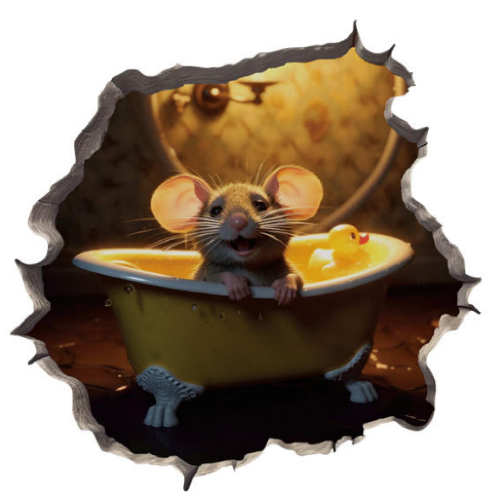 Schattige Muis Cartoon Kaas