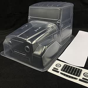 Amazon.com: 1/10 for 1965 Toyota FJ40 Truck Cab PC Clear Body for RC ...
