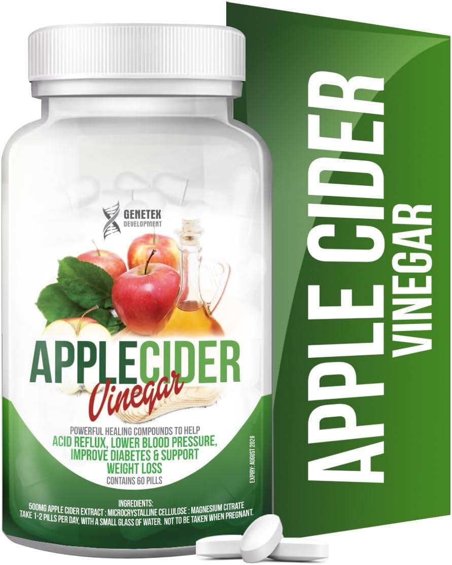 Apple Cider Vinegar Supplement Tablets - Weight Loss Tablets - Fat ...