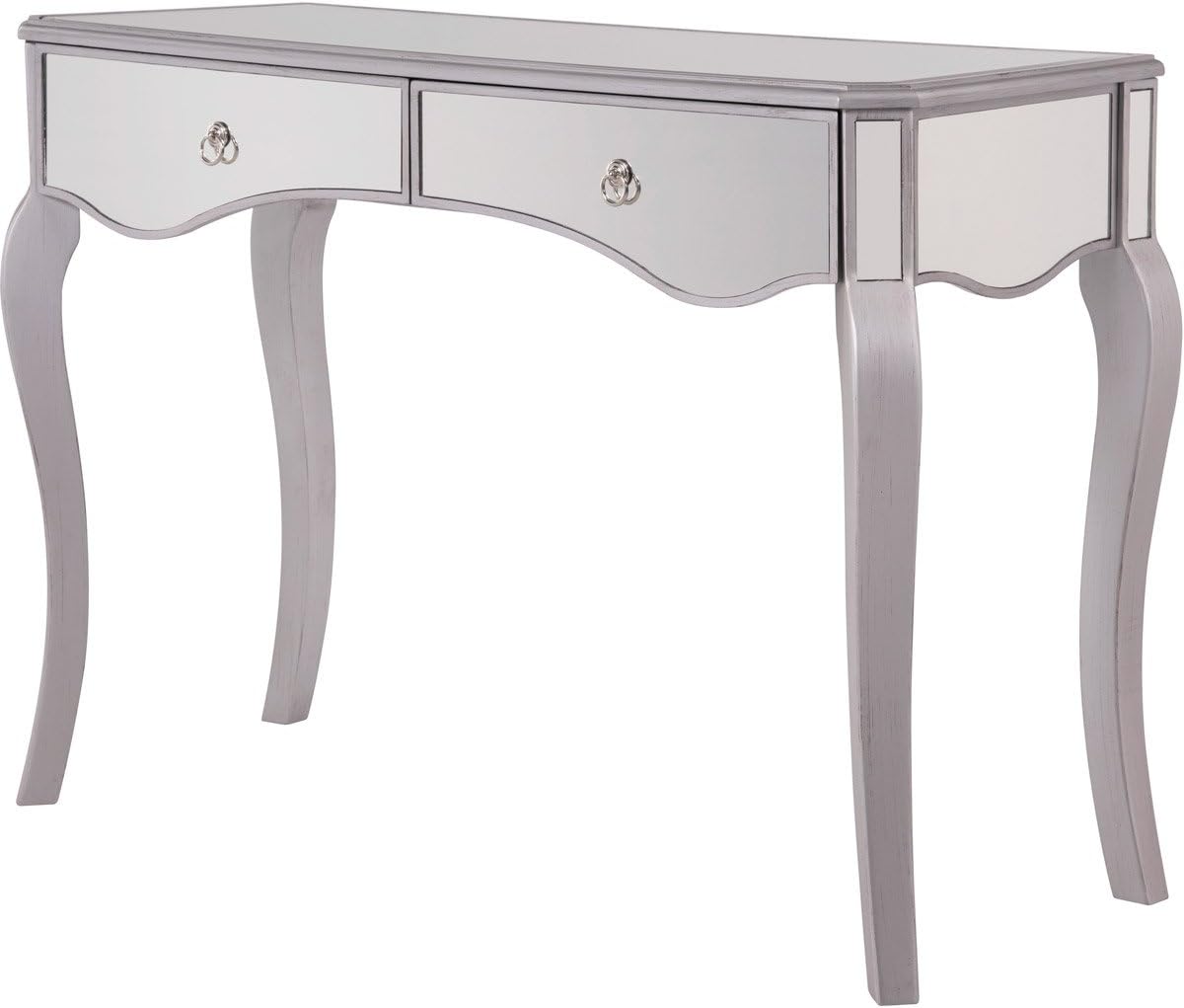 Amazon.com: Elegant Decor 2 Drawers Dressing Table 42 in. x 18 in. x 31 ...