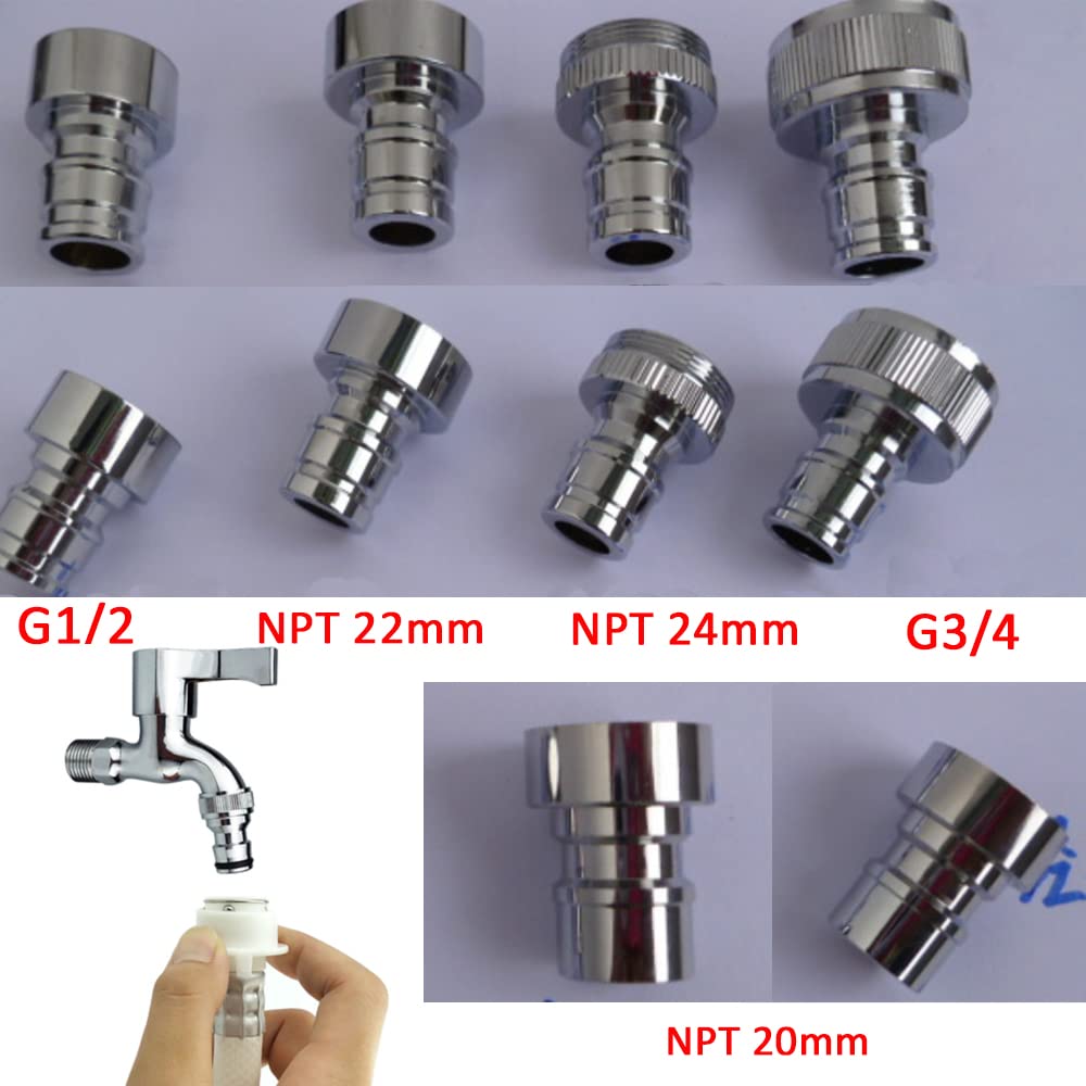 Faucet Filter Dishwasher Faucet Adapter With Aerator - Quick Snap-On ...
