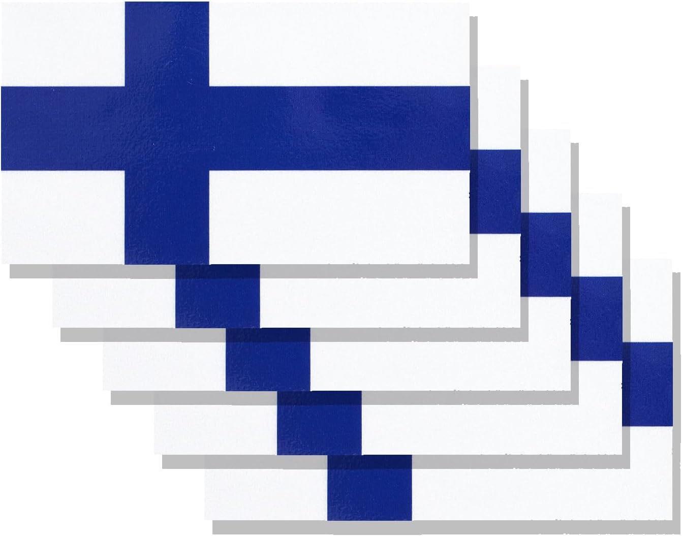 Amazon.com - vpisun Finland Flag Vinyl Decal - Tactical Finnish Flag ...