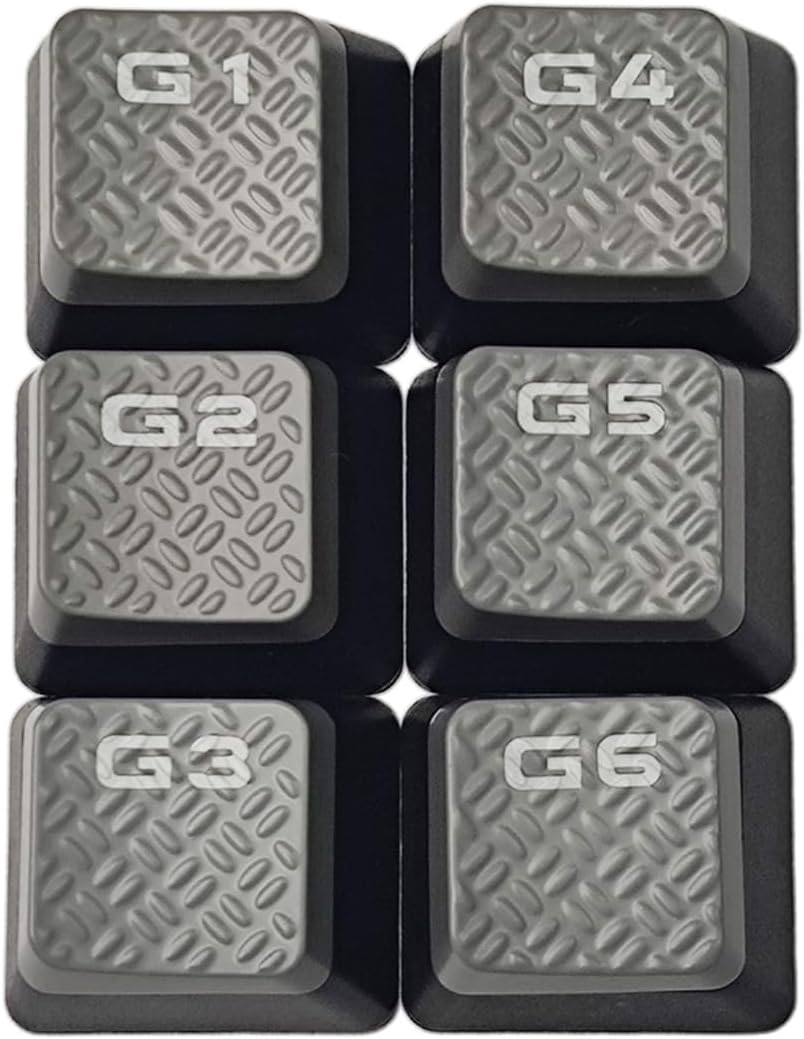 Amazon.com: 6 Key G1/2/3/4/5/6 ABS Backlit Keycaps Keycap for Strafe ...