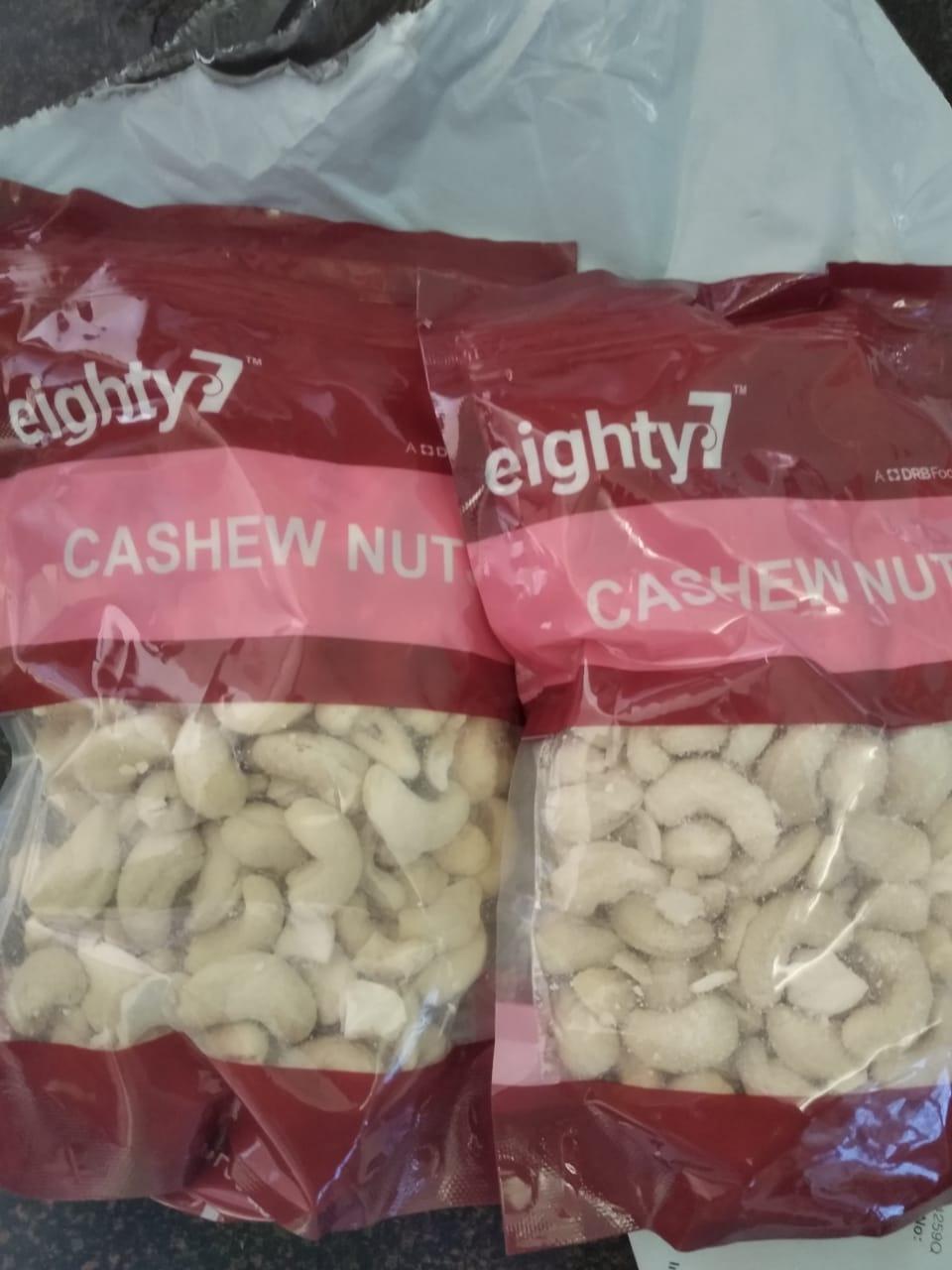 Eighty7 Cashews - Pack of 2(250 GMS Each), 500g : Amazon.in: Grocery ...