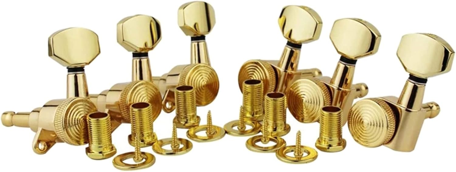 Amazon.com - Guitar String Tuning Peg 6 Pcs Guitar Machine Heads ...
