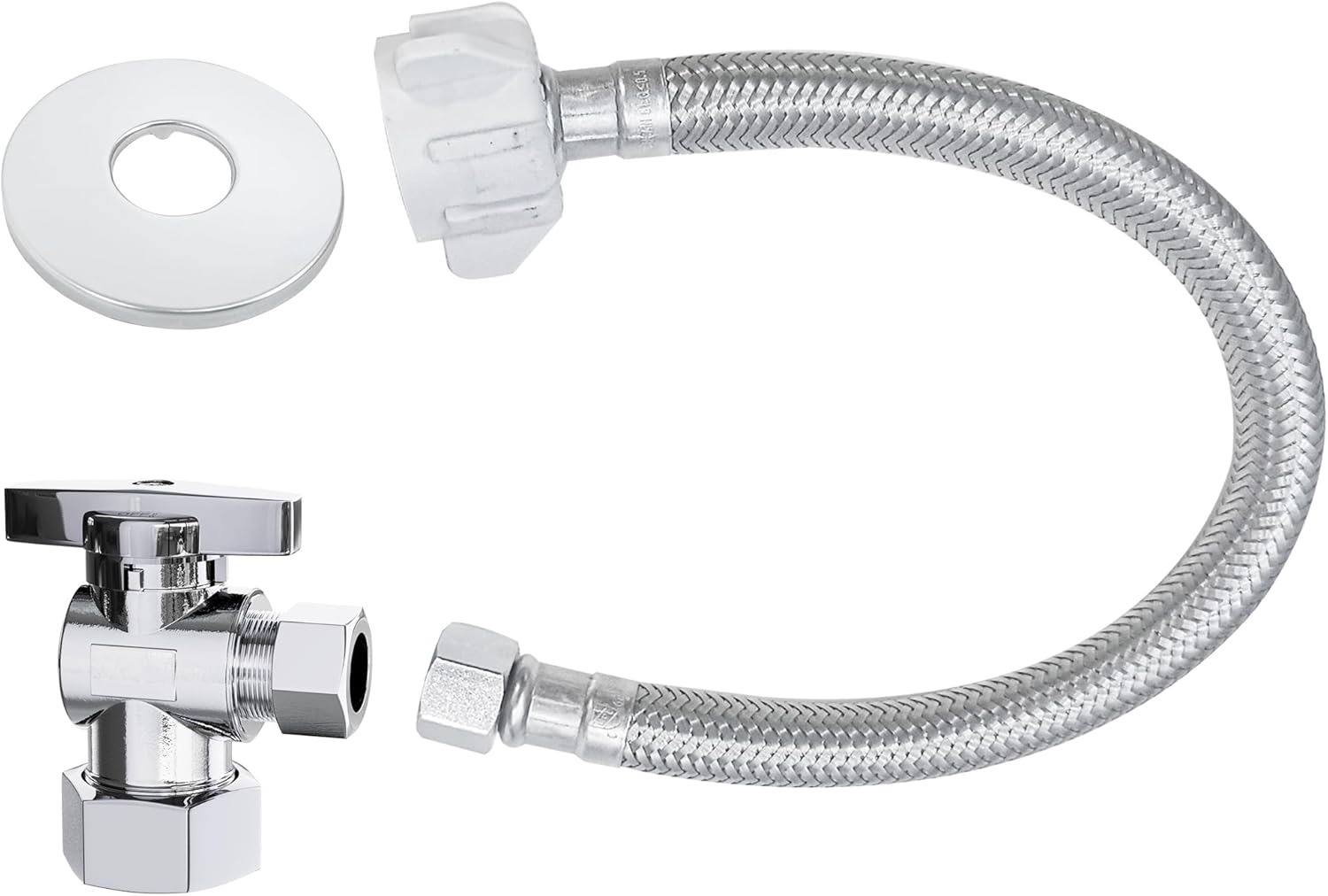 VINTEX Toilet Connector Plumbing kit，Complete Toilet Set Valve with 12 ...