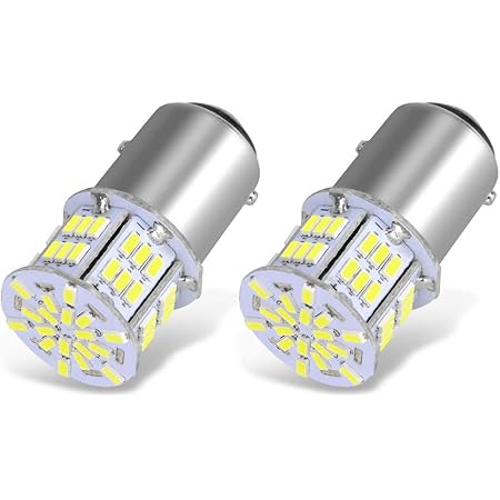 Amazon.com: Qoope 1157 LED Bulb White 7528 2357 2057 BAY15D LED Bulbs ...