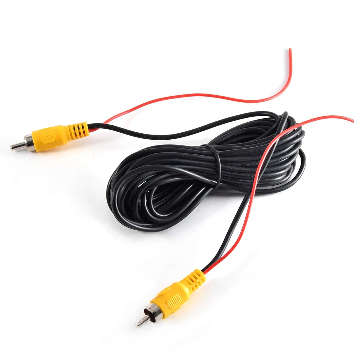 Amazon.com: RED WOLF 19 FT Backup Camera Extension Cable Cord w ...
