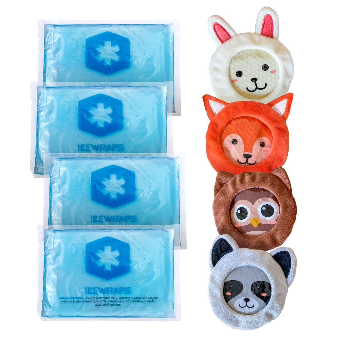 Amazon.com: ICEWRAPS 5”x7” Gel Ice Packs for Injuries - Reusable and ...