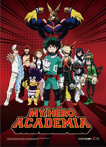 My Hero Academia - Hero Group Wall Scroll : Amazon.in: Home & Kitchen