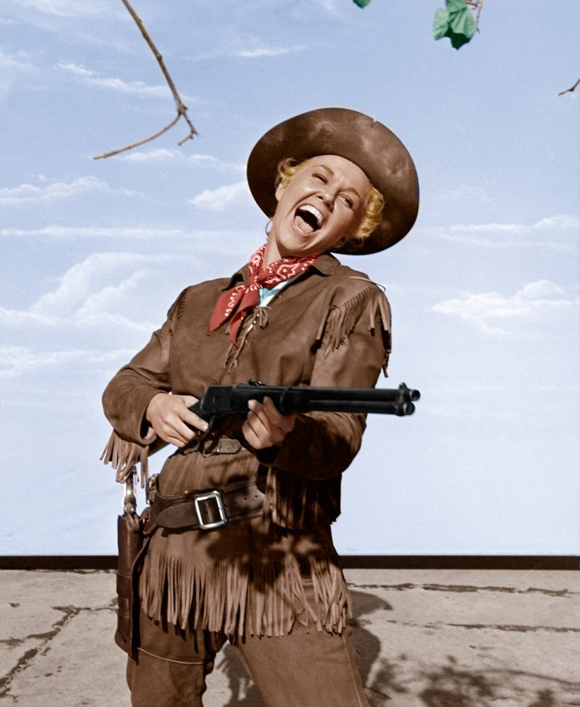 Doris Day Signed Photo - Calamity Jane - Autograph Collection Clamaty Jane