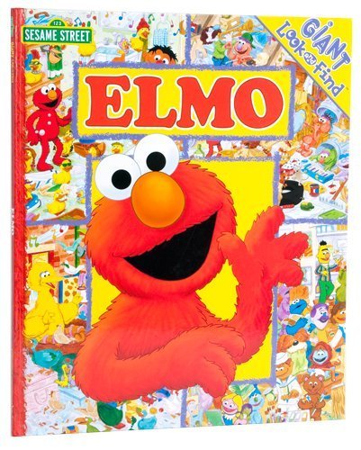 Giant Look & Find Elmo: Editors of Look and Find Books: 9781412789752 ...