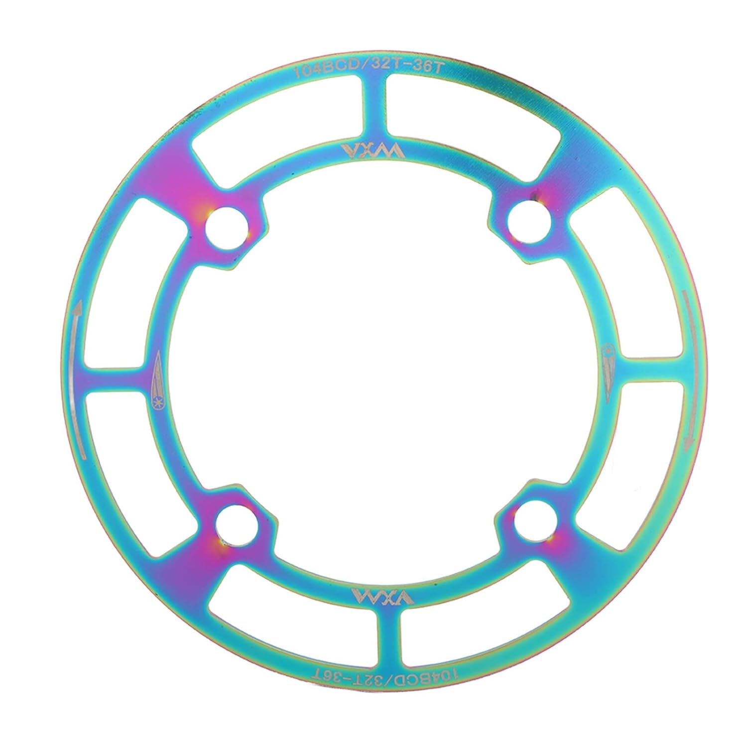 Bike Chainring Sprockets Guard, Light Weight High Strength Mountain ...