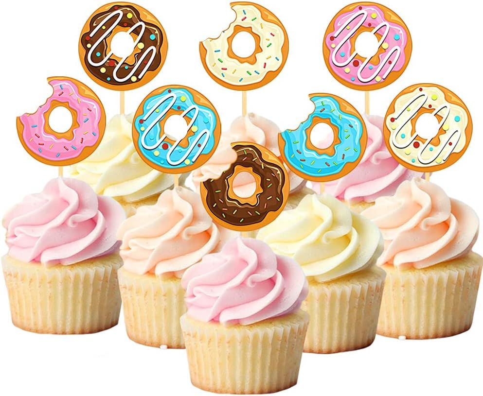 Amazon.com: DecoPac Back to School Icon Cupcake Rings - 24 pcs ...