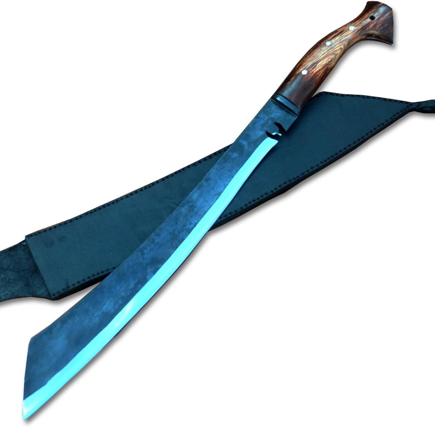 50 cm Lange Klinge Golok Parang Machete-Handgeschmiedetes Dschungel ...