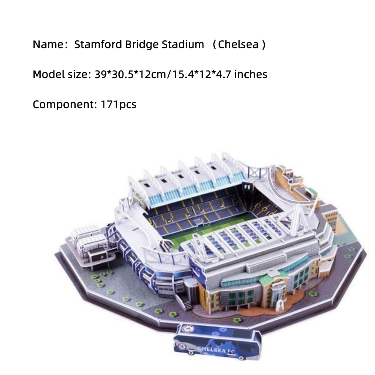 Snapklik.com : Classic Football Stadium Puzzle,3D Puzzle Soccer Club ...