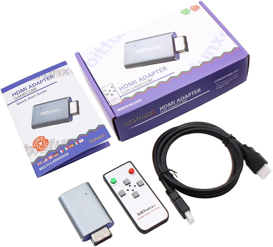 Amazon.com: GCHD Mk-II | Gamecube HD Adapter for Nintendo Gamecube ...