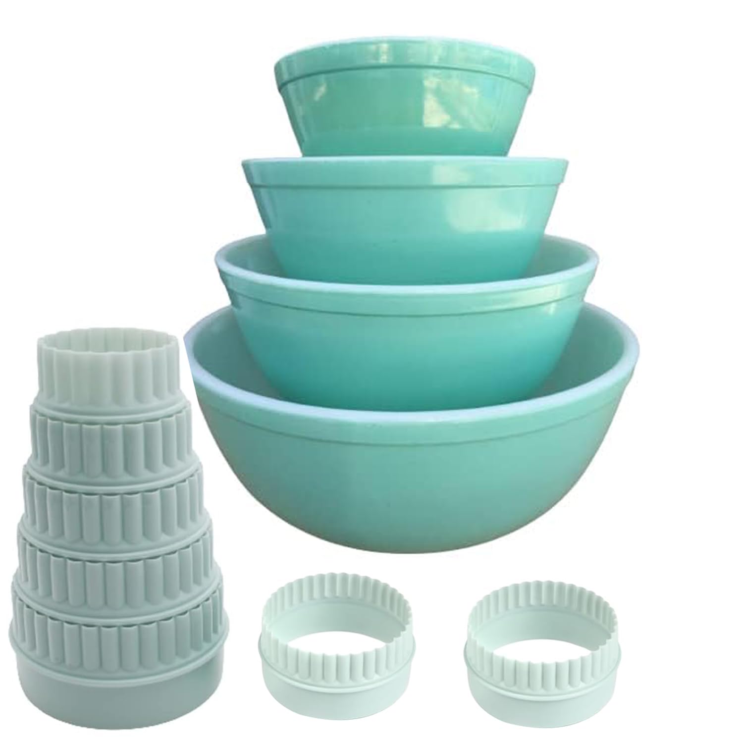 Amazon.com | 8 Pieces Display Stands for Pyrex Mixed Cinderella Bowls ...