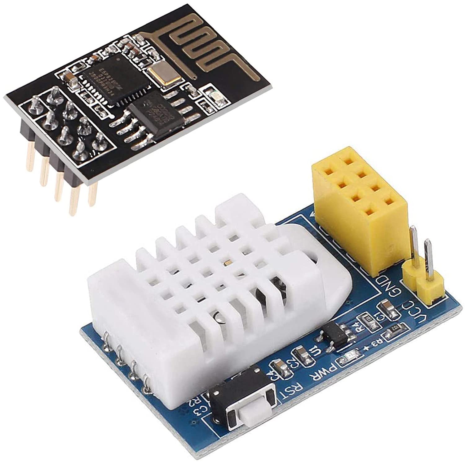 Buy Rasbee ESP8266 ESP-01S Serial Wireless WiFi Transceiver Receiver Module with DHT22 ...