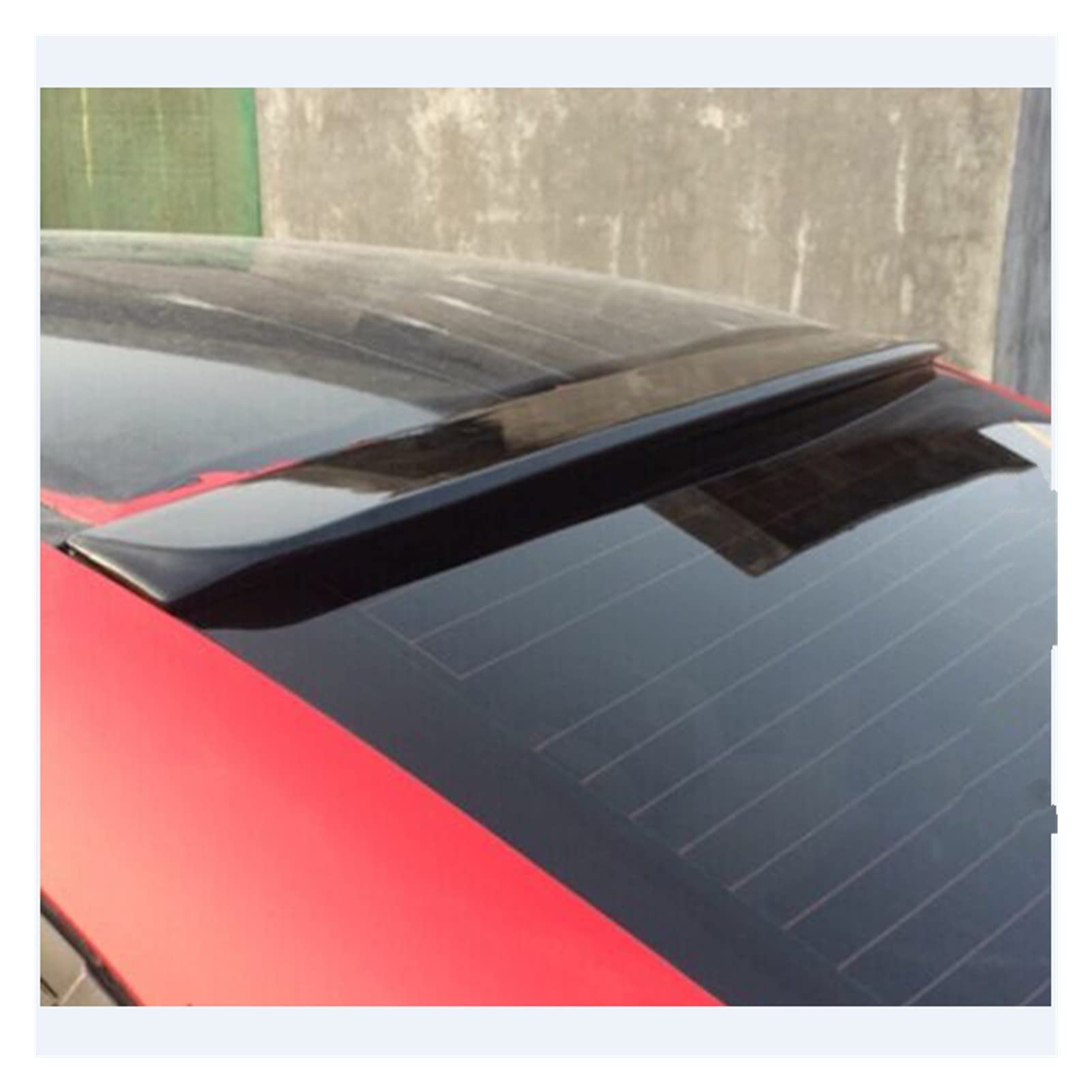 Buy Boot Spoiler Car-styling ABS Roof Spoiler Plastic Rear Wing Kit ...