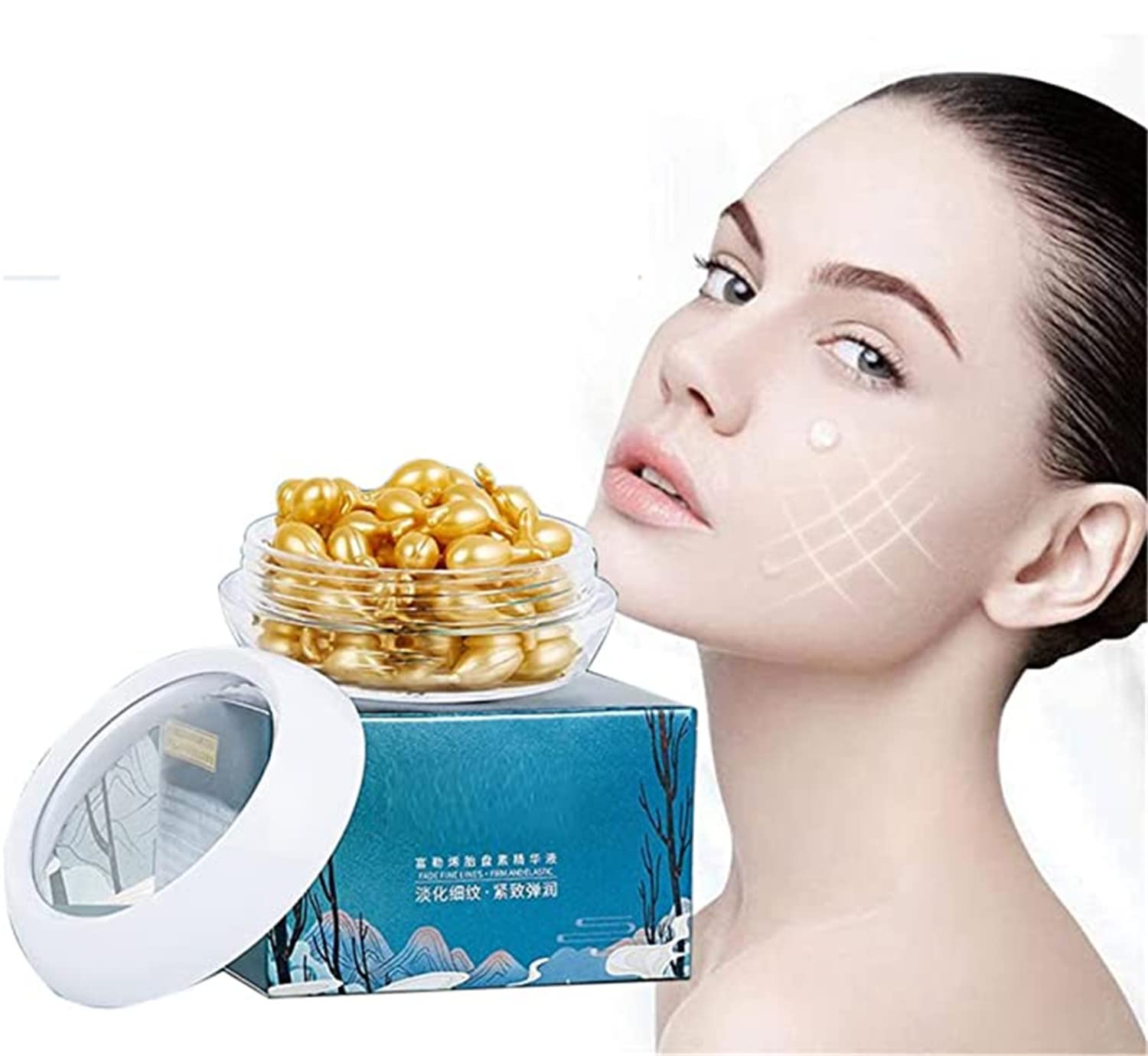 Snake Venom Extract Serum Capsule For Eyes Moisturizing Essence Capsule ...