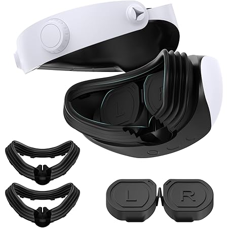 Amazon.com: VR Face Cushion Cover and PSVR 2 Lens Protector Cover for ...