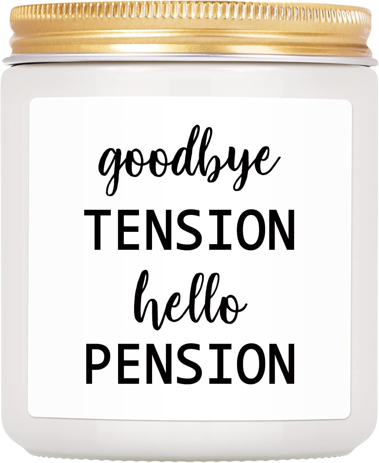 Amazon.com: Retirement Gifts for Women Men - Good Bye Tension Hello ...