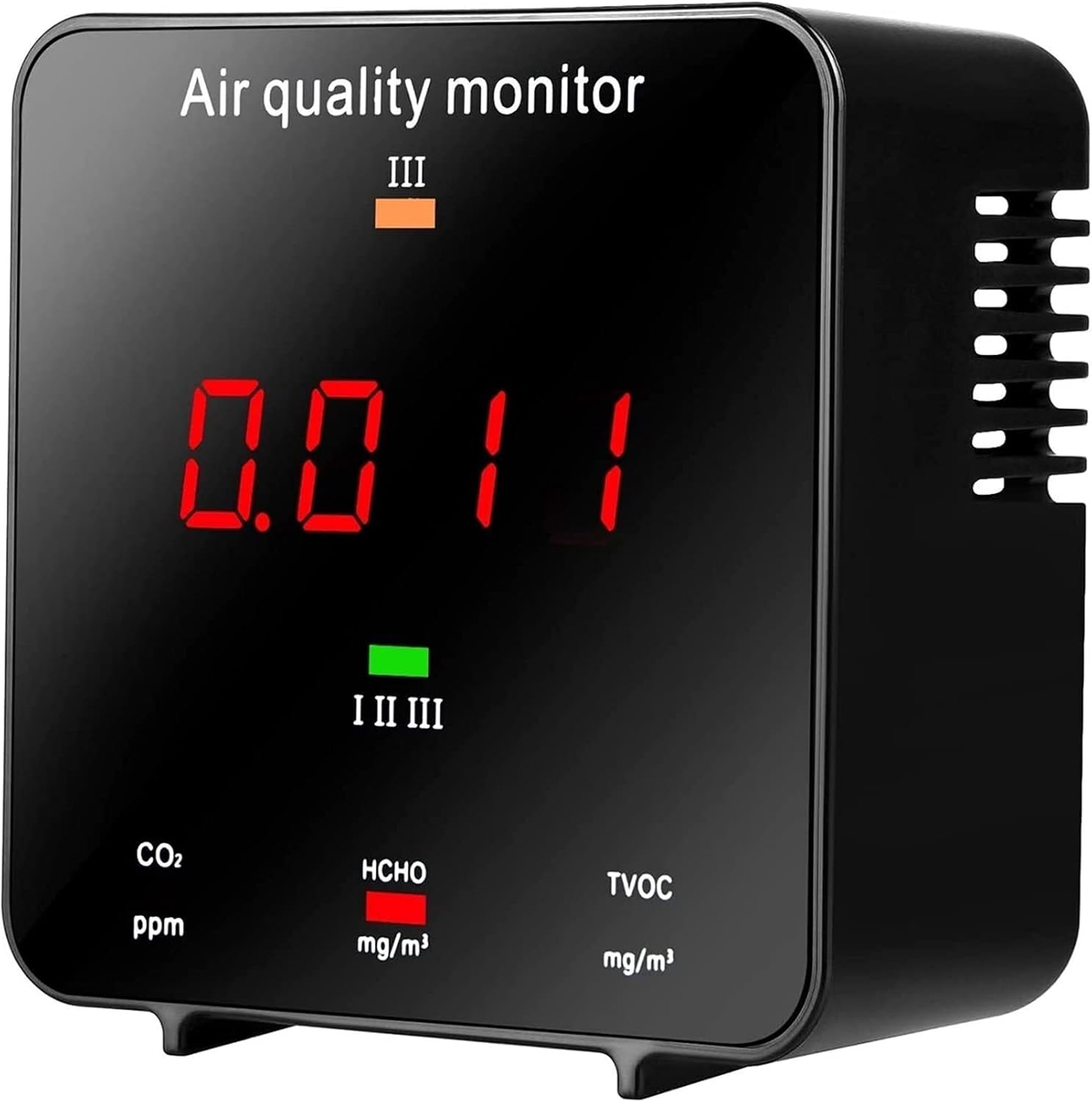 Samnuerly Air Quality Meter, Multi-function Gas Detector Analyzer Air ...