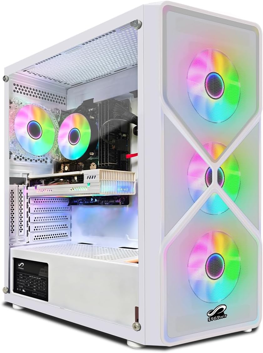 STGsivir PC Gamer Fixe, Ordinateur Gaming, GeForce RTX 2060 6Go GDDR6 ...