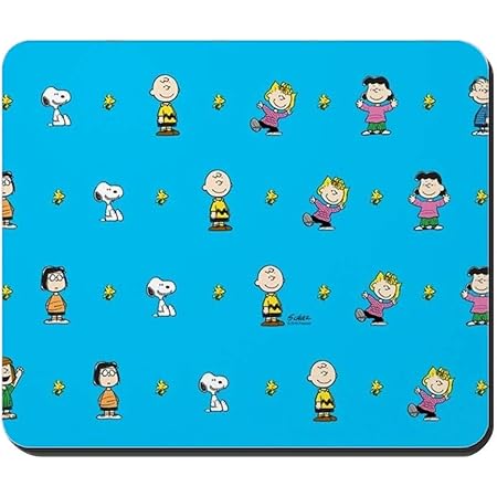 Amazon.com: CafePress Peanuts Gang Music Mousepad Non-Slip Rubber ...