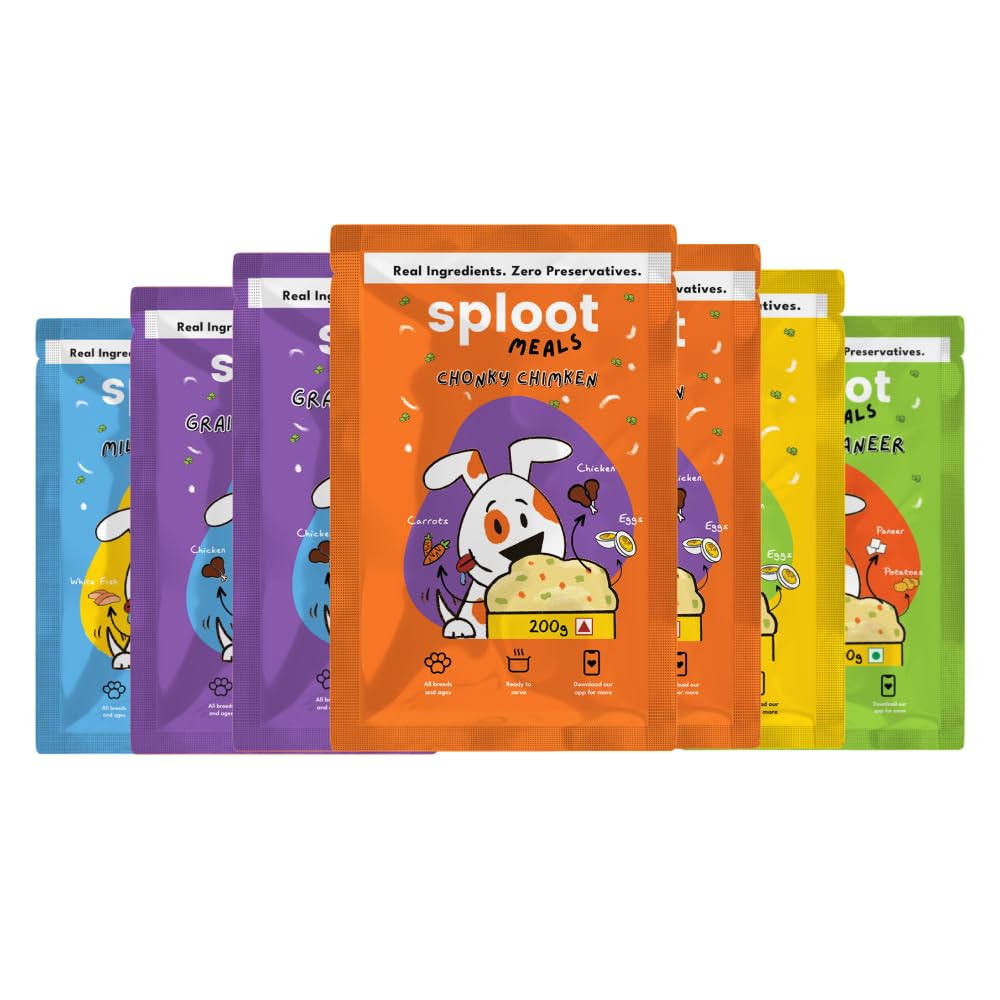 Sploot Natural Wet Dog Food - Mix Recipe Bundle - Pet Food for Adult ...