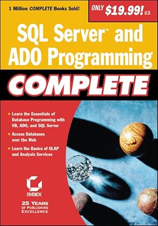 SQL Server and ADO Programming Complete : Sybex: Amazon.es: Libros