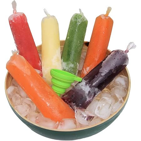 Amazon.com: Boliz 200 Pack Popsicle Bags for Ice Pops Frozen Icies ...