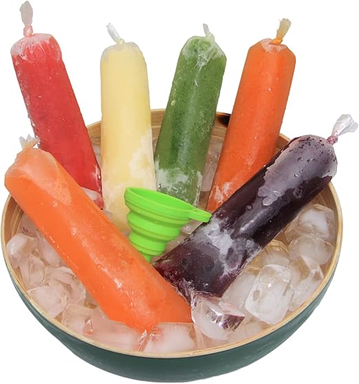 Amazon.com: Boliz 200 Pack Popsicle Bags for Ice Pops Frozen Icies ...