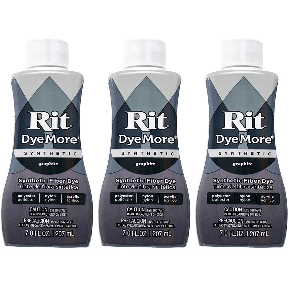 Amazon.com: Rit DyeMore 7 Oz. Synthetic Liquid Fiber Dye for Clothing ...