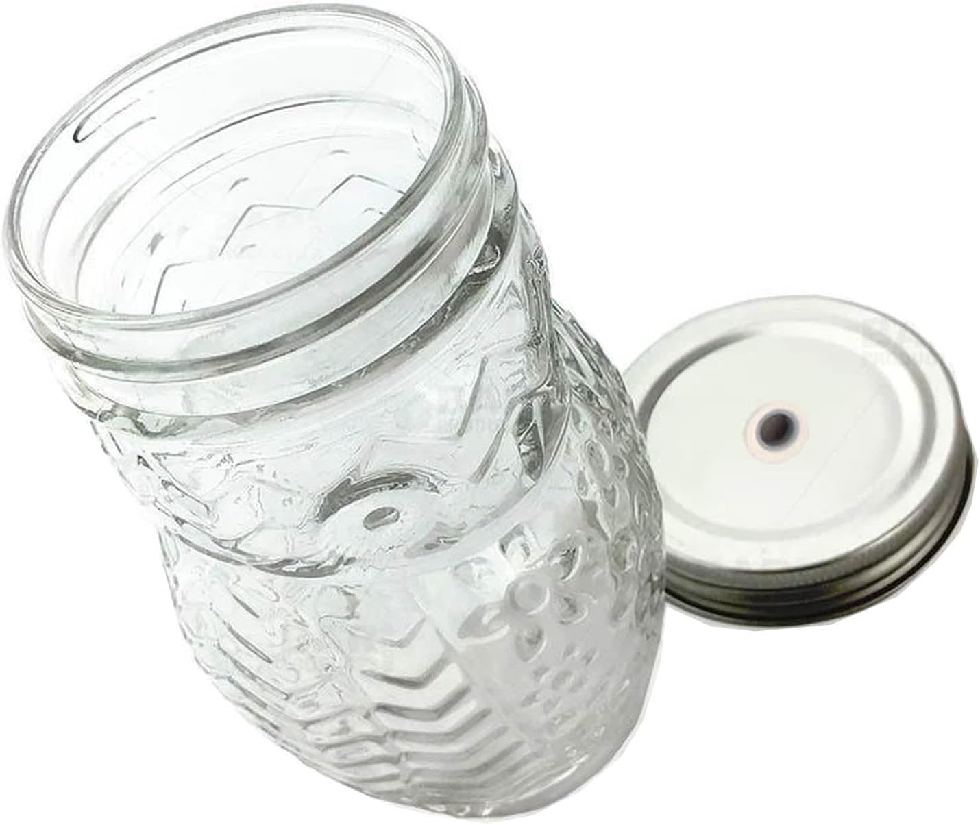 Amazon.com: Owl Mason Jar with Lid - 12 ounce : Home & Kitchen