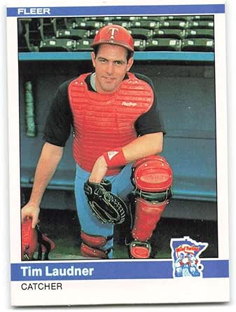 Amazon.com: 1984 Fleer Baseball #569 Tim Laudner Minnesota Twins ...