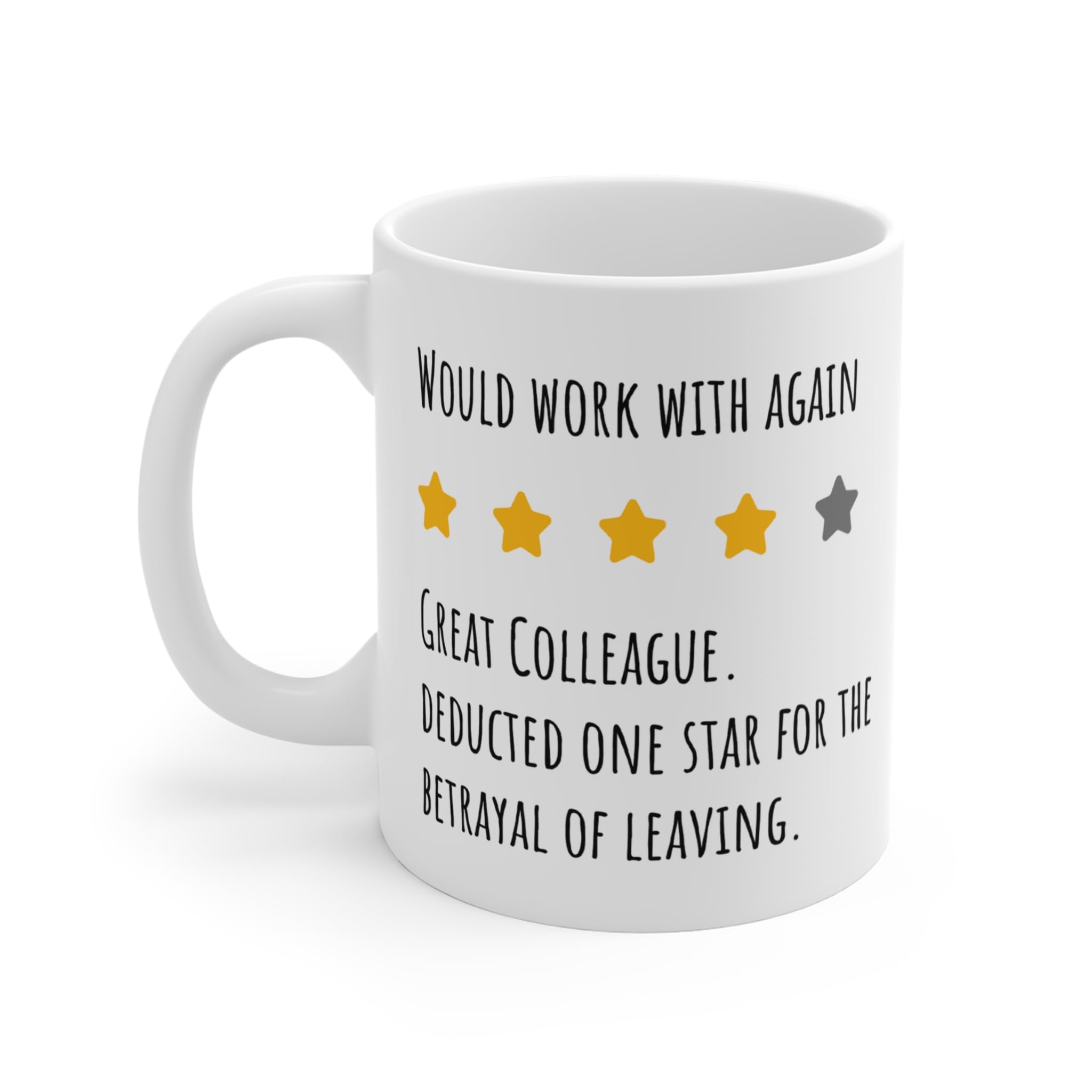 Funny Farewell Mug - Would Work with Again - Great Colleague Leaving ...